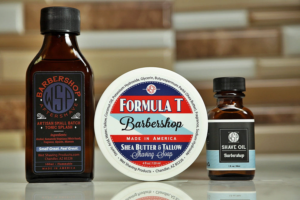 Barbershop Formula T Shaving Soap | Tallow Shave Soap with Rich Cushion ...